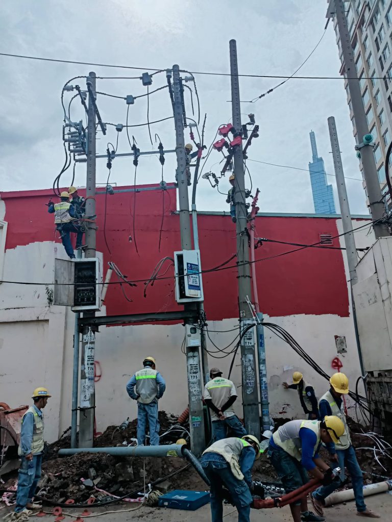 Fast power outage handling service for 22/0.4Kv transformer